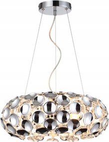 Light Prestige Závěsná lampa Ferrara stříbrná 3xE14 LP-17060/3P klasická, a