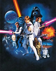 Komar Vliesová fototapeta Star Wars Poster Classic 200 x 250 cm