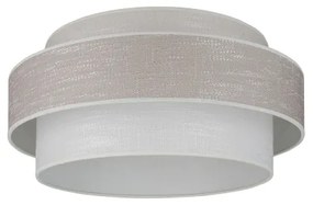 Brilagi - Stropní svítidlo DOVER SPACE LED/12W/230V pr. 50 cm šedá/krémová