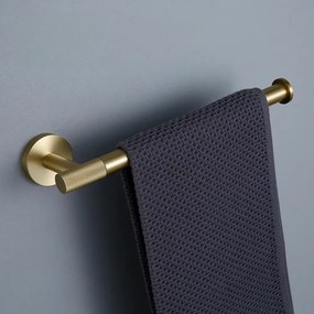 Rea Modern, koupelnový věšák na ručník 26,5cm, 6610a, zlatá matná, REA-98015