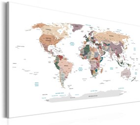 Obraz - World Map: Where Today?