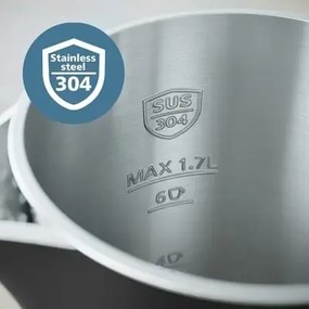 Philips HD9395/90 černá / Rychlovarná konvice / 2200 W / 1.7 l