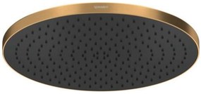 Duravit - Hlavová sprcha, průměr 23 cm, MinusFlow, kartáčovaný bronz UV0662017004