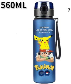 Plastová láhev s motivem Pokémonů (560 ml) Barva: 7