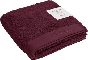XXXLutz RUČNÍK, 50/100 cm, vínově červená S. Oliver - Ručníky na ruce - 003252017006