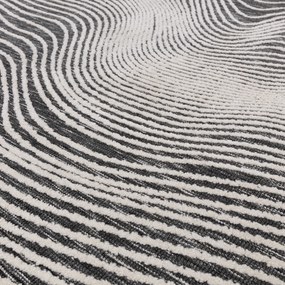 Tribeca Design Kusový koberec Arone Magnitude Black Rozměry: 200x290 cm