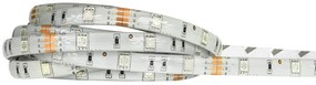BERGE LED pásek - SMD 5050 - RGB - 5m - 30LED/m - 7,2W/h - IP65 - s konektorem