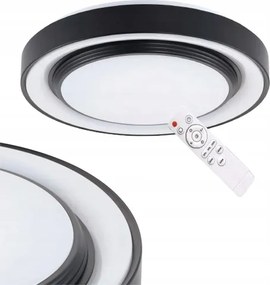 Stropní Svítidlo Dekorativní Koupelnová Lampa 72W Led Dálkový Ovladač Regulace Cct