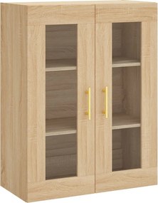 Skříň highboard dub sonoma 69,5 x 34 x 180 cm kompozitní dřevo 3198332
