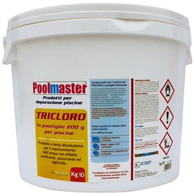 Poolmaster TriCHLOR tablety 200 g (10 kg)