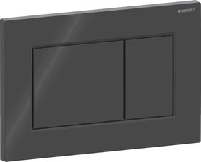 Geberit Sigma01 ovládací tlačítko plast černá lesk 115.660.DW.1