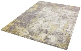 Žlutý  koberec Aim Gold Rozměry: 120x170 cm