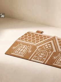 Sinsay - Vánoční rohožka ve tvaru domečku - vícebarevná