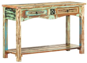 Konzolový stolek 120 x 40 x 75 cm masivní recyklované dřevo