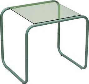 Odkládací stolek se skleněnou deskou 40x50 cm Ventana – Leitmotiv