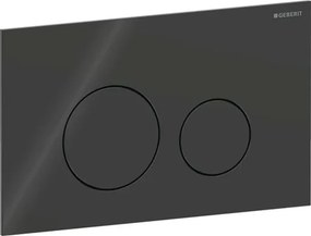 Geberit Sigma40 ovládací tlačítko sklo černá 115.628.SJ.1