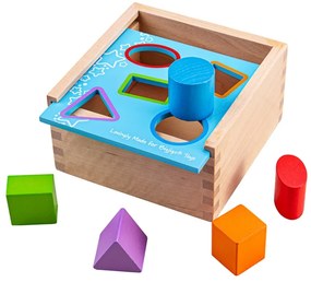 Bigjigs Toys Vkládací krabička s tvary
