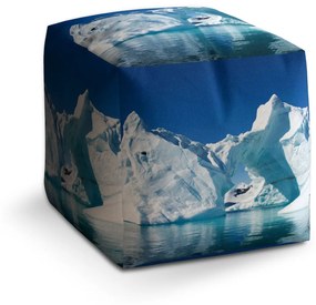 Sablio Taburet Cube Ledovce: 40x40x40 cm