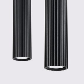 Sollux Lighting Závěsné svítidlo KARBON 2 černé