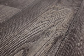 PVC podlaha - lino Toptex Aged Oak 967M, na mieru, šíře 5m, šedá, filc, chodba / predsieň, Beauflor
