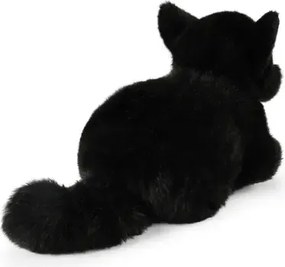 RAPPA Plyšová kočka černá 22 cm / ECO-FRIENDLY / od 0 měsíců