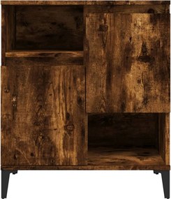 Příborníky 3 ks kouřový dub 60 x 35 x 70 cm kompozitní dřevo 3185748