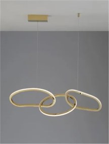 Závěsné LED svítidlo NOVA LUCE GIRISH 41W 3000K 9248110 stmívatelné Triac