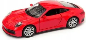 Welly Porsche 911 Carrera 4S 1:34 červená