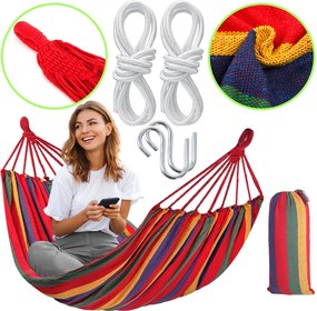 Bluegarden Bluegarden, houpací síť Hammock 1-místná 480142b, vícebarevná, OGR-09025