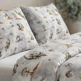 Perkálové bavlněné povlečení Zasněný Malý princ Velikost: atypický 200 x 200 + 2 x 70 x 90