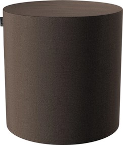 Sedák Barrel- válec pevný barva hnědá látka pletený vzor