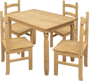 Jídelní stůl 16116 + 4 židle 1627 CORONA 2