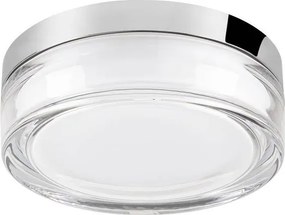 LA 1010210 CYFT XL Přisazené nástěnné a stropní svítidlo, 2700/3000/4000 K, 15 W, PHASE, 125°, IP65 černá / čirá - BIG WHITE (SLV)