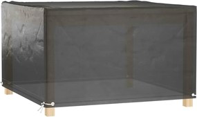 Plachty na zahradní nábytek 2 ks s 8 očky 132x132x80 cm čtverec 3155344