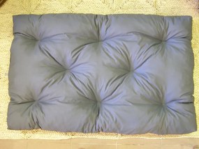 Šedý polstr na paletový nábytek K43, 120x80 cm