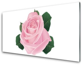 akrylový obraz Růže Květ Rostlina 125x50 cm