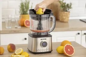 Gorenje SBR1500E nerezová / Kuchyňský robot / 1500W / 2l / 12 programů