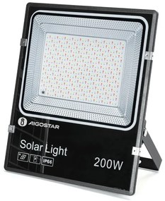 Aigostar - LED RGB Stmívatelný solární reflektor LED/200W/3,2V IP66 + DO