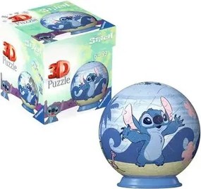 Ravensburger 3D Puzzle -Ball Disney: Stitch - Stitch / 54 dílků / od 6