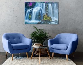 Obraz oslňující vodopád - 120x80 cm