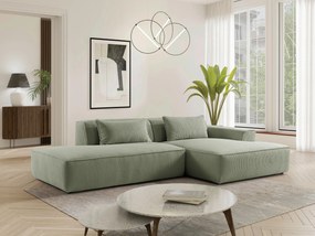 XXXLutz ROHOVÁ SEDAČKA, plast, textil, kompozitní dřevo, mátově zelená MID.YOU - Sedací soupravy - 000694009604