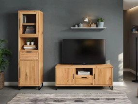 furniture-nabytek.cz - Vitrína Sidora divoký dub