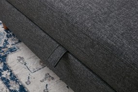 Hanah Home Třímístná pohovka EVA antracitová