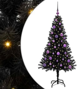 Vánoční stromeček Černá 150 cm PVC 3396471