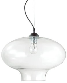 Závěsné svítidlo Ideal Lux Bistro' SP1 round transparente 120898 čiré 40cm