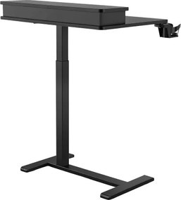 Noční stolek 700 × 500 mm, Stojící vozík s 2vrstvou deskou VEVOR