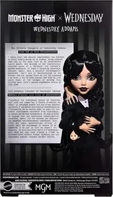 MATTEL Panenka Monster High x Wednesday Černé šaty / Sběratelská / 6-1