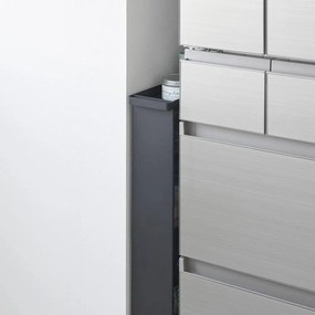 Matně černý ocelový koupelnový regál 48x80,5 cm Tower – YAMAZAKI