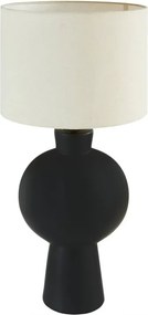 Stolní lampa s keramickou základnou Yulia, výška 59 cm