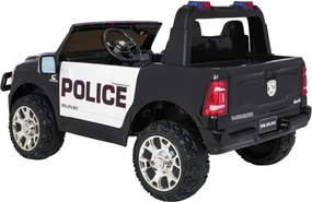 Elektrické autíčko RAM 3500 policejní černé
